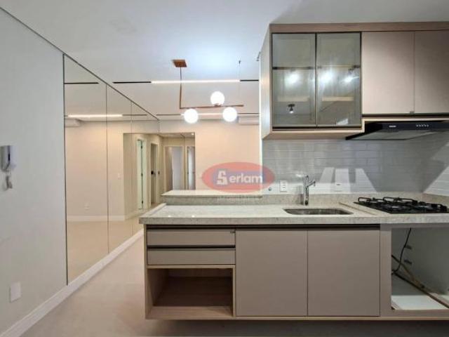 Apartamento com 2 dormitórios à venda, 82 m² por R$ 1.150.000,00 Aparecida Santos/SP