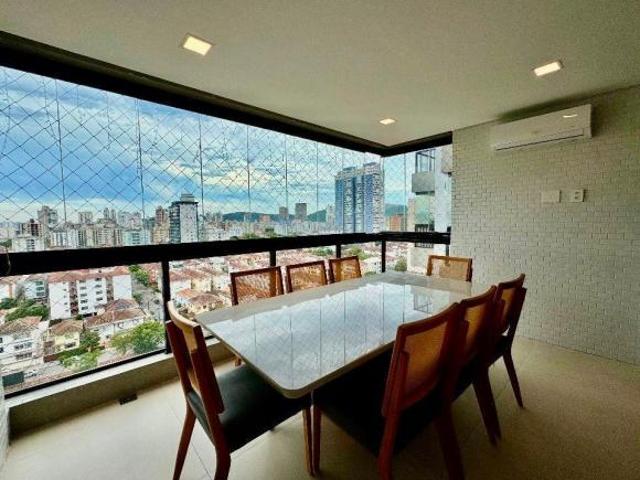 Apartamento com 2 dormitórios à venda, 82 m² por R$ 1.300.000,00 Aparecida Santos/SP