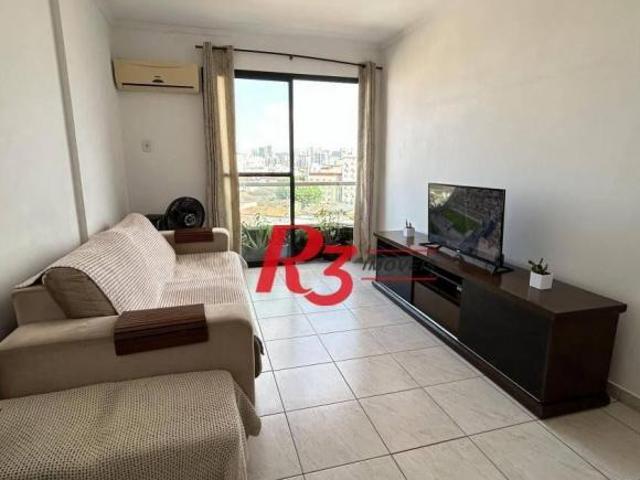 Apartamento com 2 dormitórios à venda, 82 m² por R$ 640.000,00 Embaré Santos/SP