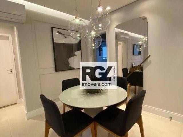 Apartamento com 2 dormitórios à venda, 82 m² por R$ 980.000,00 Embaré Santos/SP