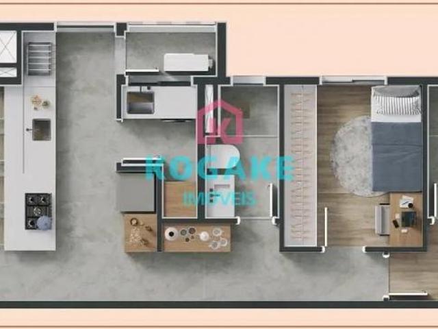 Apartamento com 2 dormitórios à venda, 82 m² por R$ 990.048,24 Vila Ema São José dos Campos/SP