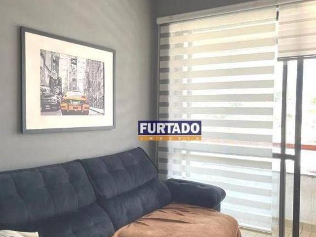 Apartamento com 2 dormitórios à venda, 82 m² Vila Valparaíso Santo André/SP