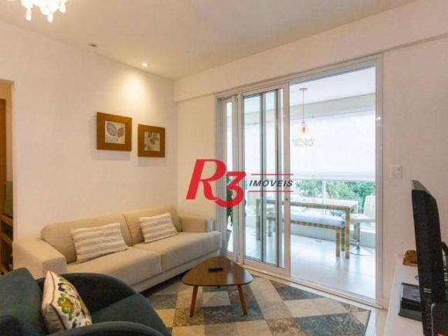 Apartamento com 2 dormitórios à venda, 83 m² por R$ 1.500.000,00 Vila Rica Santos/SP
