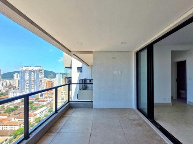 Apartamento com 2 dormitórios à venda, 83 m² por R$ 1.300.000,00 Aparecida Santos/SP