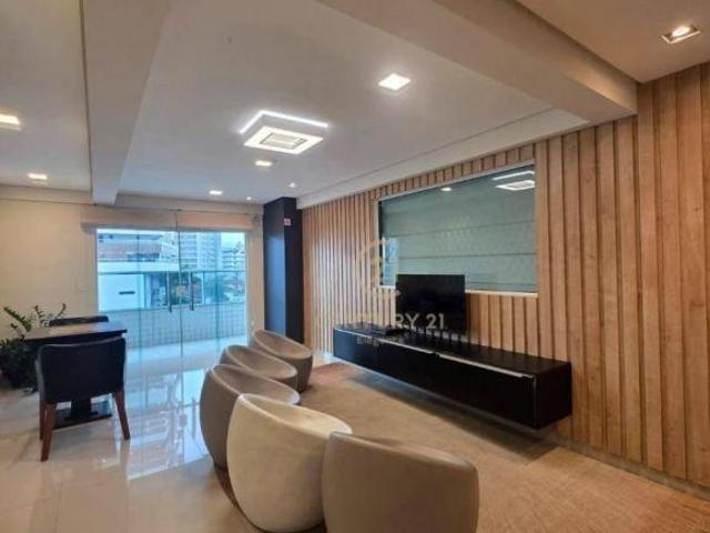 Apartamento com 2 dormitórios à venda, 83 m² por R$ 620.000,00 Vila Caiçara Praia Grande/SP