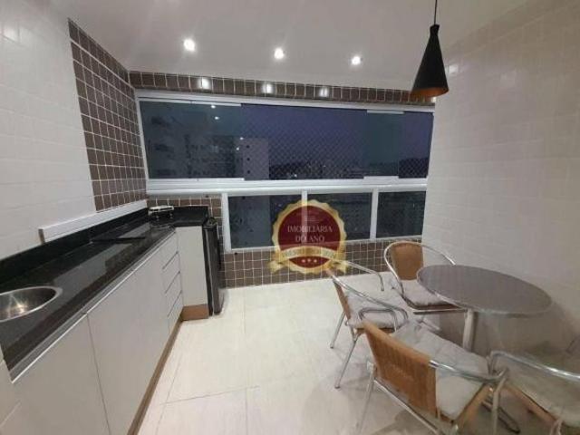 Apartamento com 2 dormitórios à venda, 83 m² por R$ 850.000,00 Boqueirão Praia Grande/SP