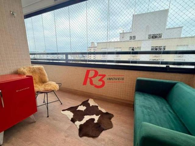 Apartamento com 2 dormitórios à venda, 83 m² por R$ 999.999,00 Embaré Santos/SP