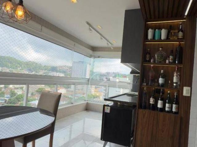 Apartamento com 2 dormitórios à venda, 95 m² por R$ 1.100.000,00 Vila Belmiro Santos/SP