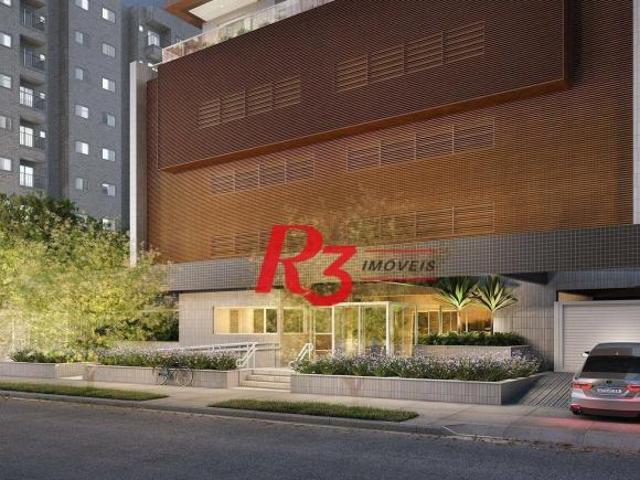Apartamento com 2 dormitórios à venda, 96 m² por R$ 1.650.000,00 Embaré Santos/SP