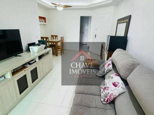 Apartamento com 2 dormitórios à venda, 96 m² por R$ 1.690.000,00 Gonzaga Santos/SP