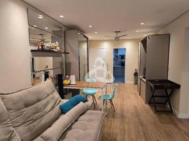 Apartamento com 2 dormitórios à venda, 96 m² por R$ 550.000,00 Marapé Santos/SP