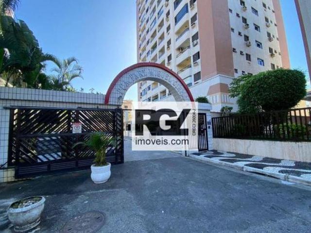 Apartamento com 2 dormitórios à venda, 96 m² por R$ 650.000,00 Ponta da Praia Santos/SP