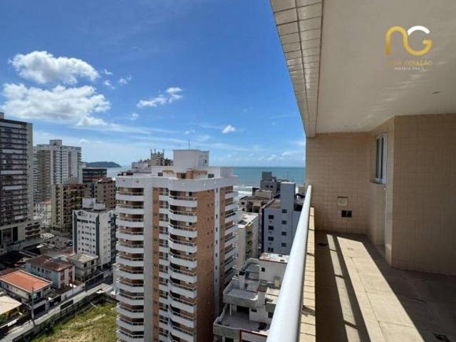 Apartamento com 2 dormitórios à venda, 96 m² por R$ 690.000,00 Aviação Praia Grande/SP