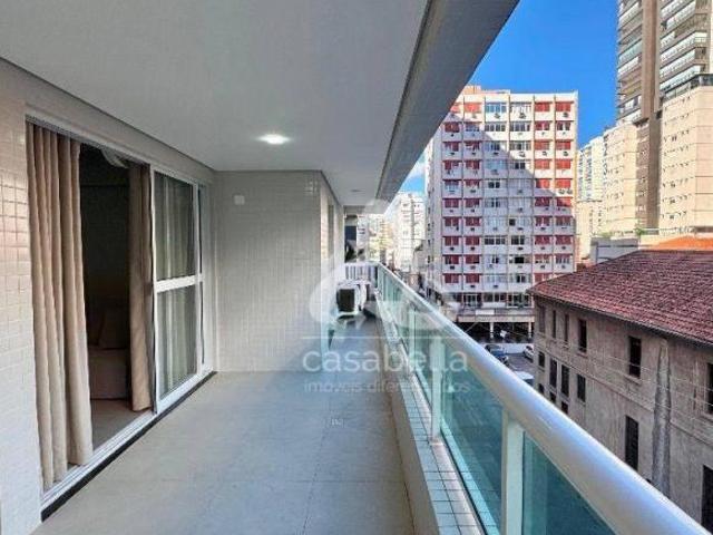 Apartamento com 2 dormitórios à venda, 98 m² por R$ 1.650.000,00 Embaré Santos/SP