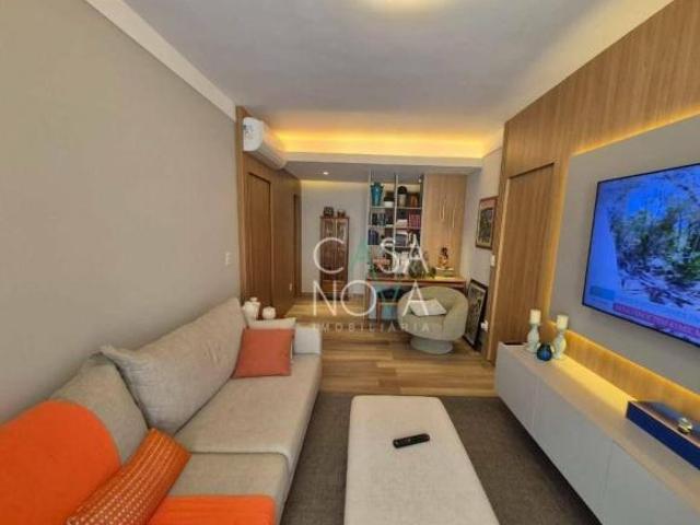 Apartamento com 2 dormitórios à venda, 99 m² por R$ 1.600.000,00 Aparecida Santos/SP