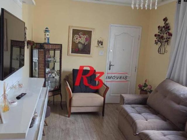 Apartamento com 2 dormitórios à venda, 99 m² por R$ 480.000,00 Marapé Santos/SP