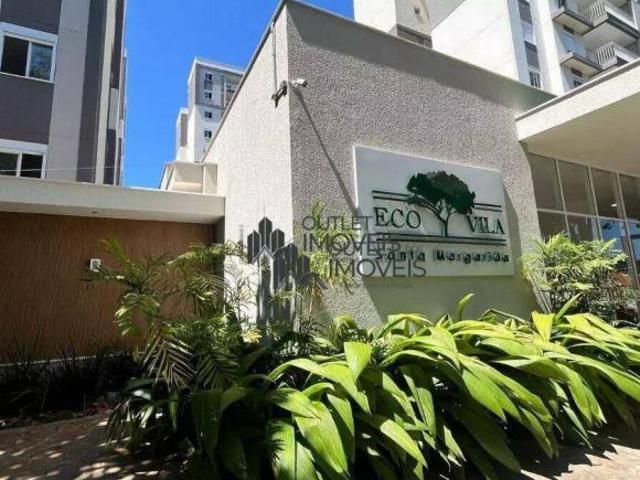 Apartamento com 2 dormitórios à venda, 99 m² por R$ 848.000,00 Eco Vila Santa Margarida Paulínia