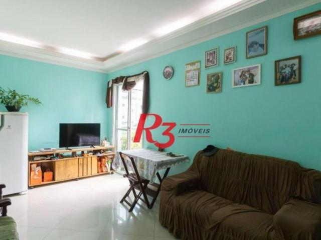 Apartamento com 2 dormitórios à venda, 90 m² por R$ 370.000,00 Vila Nova Santos/SP