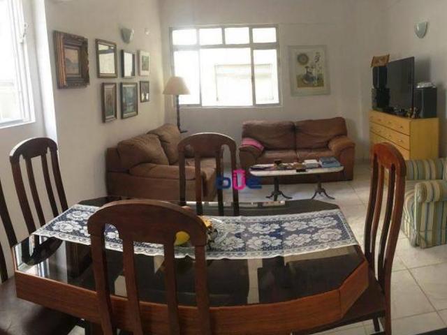 Apartamento com 2 dormitórios à venda, 90 m² por R$ 550.000,00 Boqueirão Santos/SP
