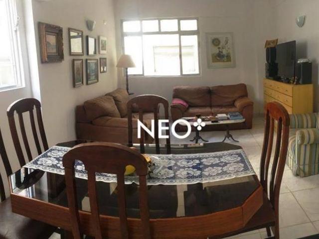Apartamento com 2 dormitórios à venda, 90 m² por R$ 620.000,00 Boqueirão Santos/SP