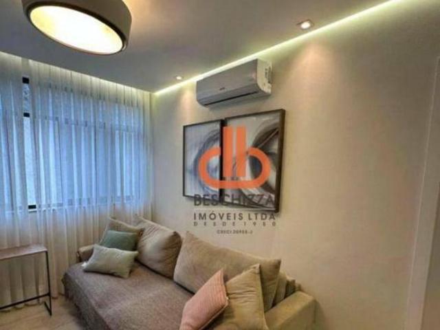Apartamento com 2 dormitórios à venda, 90 m² por R$ 635.000,00 Aparecida Santos/SP