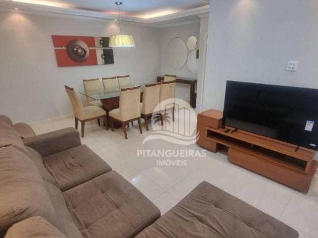 Apartamento com 2 dormitórios à venda, 90 m² por R$ 640.000,00 Pitangueiras Guarujá/SP