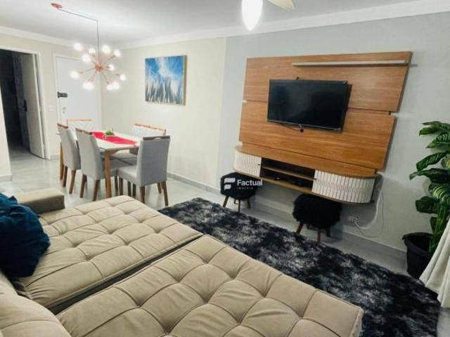 Apartamento com 2 dormitórios à venda, 90 m² por R$ 650.000,00 Pitangueiras Guarujá/SP