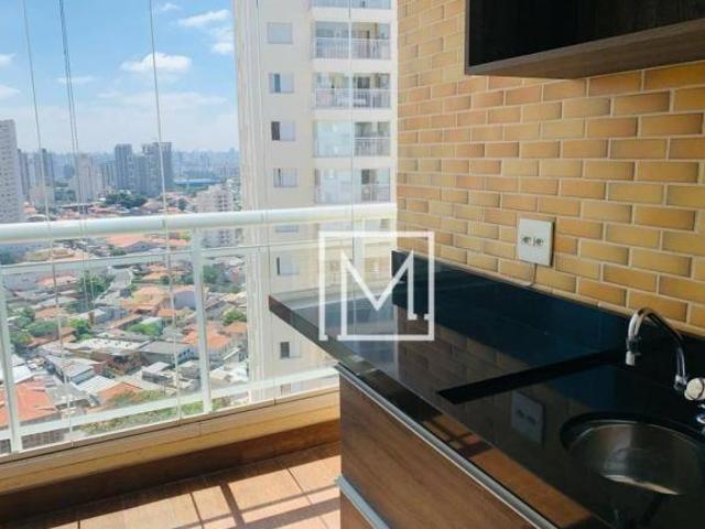 Apartamento com 2 dormitórios à venda, 90 m² por R$ 890.000 Vila Brasílio Mach