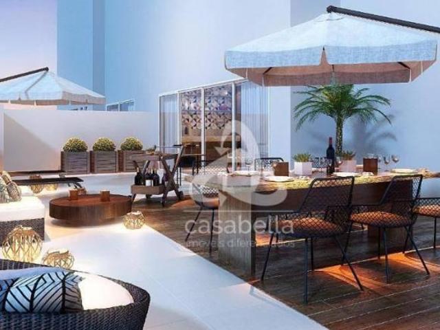Apartamento com 2 dormitórios à venda, 91 m² por R$ 1.610.000,00 Boqueirão Santos/SP