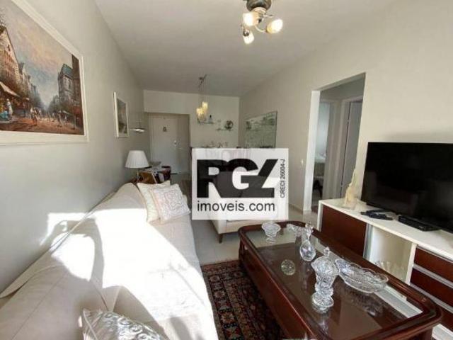 Apartamento com 2 dormitórios à venda, 92 m² por R$ 869.000,00 Boqueirão Santos/SP
