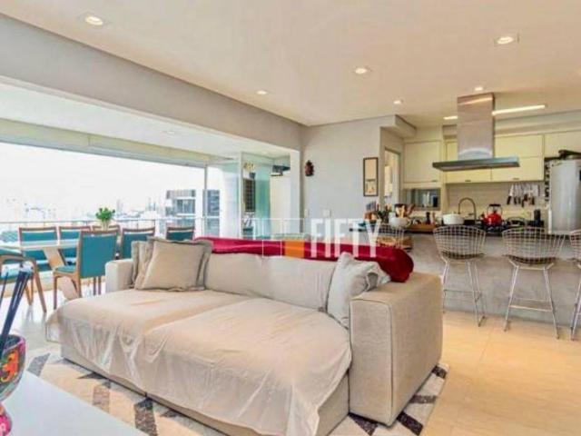 Apartamento com 2 dormitórios à venda, 93 m² Brooklin São Paulo/SP