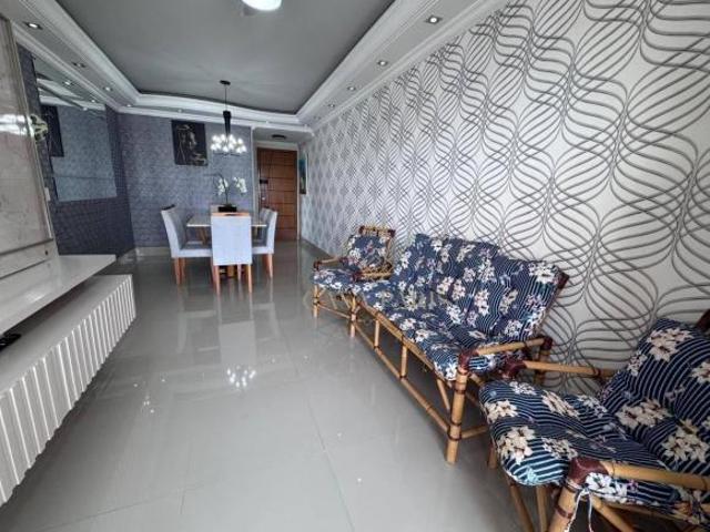 Apartamento com 2 dormitórios à venda, 93 m² por R$ 800.000,00 Boqueirão Praia Grande/SP