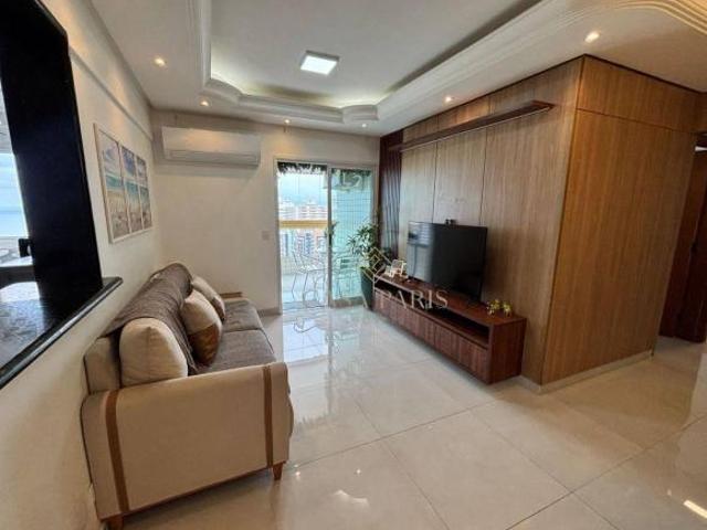 Apartamento VISTA MAR com 2 dormitórios à venda, 93 m² por R$ 940.000 Aviação Praia Grande/SP