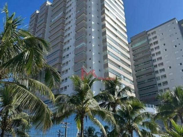 Apartamento com 2 dormitórios c/ VISTA MAR Caiçara Praia Grande/SP