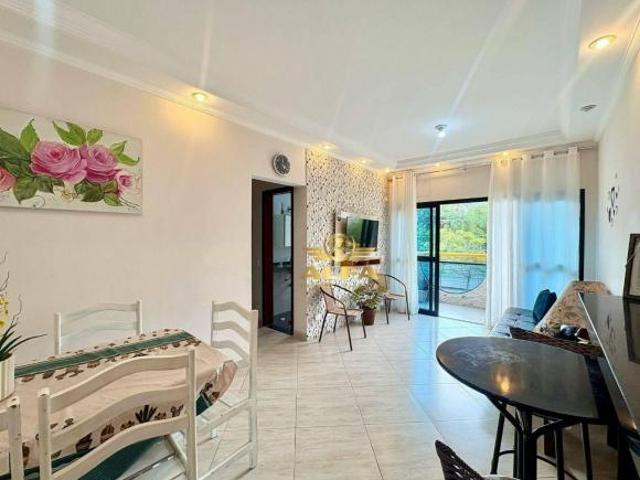 Apartamento com 2 dormitórios e lazer na Praia da Enseada – Alfa Imóveis Guarujá