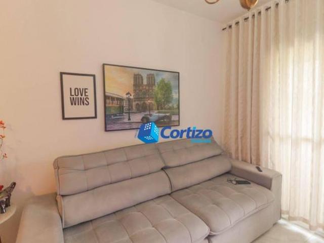 Apartamento com 2 dormitórios e sacada com vista livre no Residencial Paracatu em Jundiaí, perto da