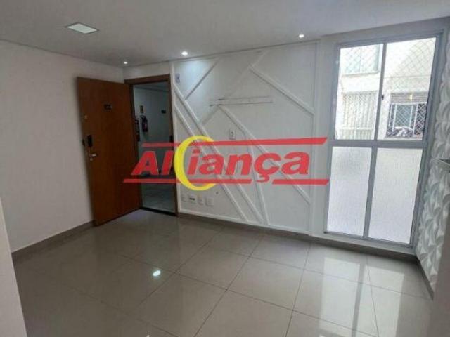 Apartamento com 2 dormitórios e vaga fixa no Parque Santa Beatriz em Guarulhos