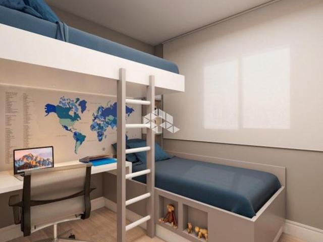 Apartamento com 2 dormitórios e 1 suíte no Terrace Clube Residencial