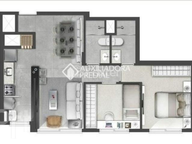 Apartamento com 2 dormitórios em Porto Alegre