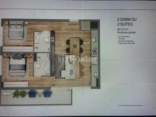 Apartamento com 2 dormitórios em Porto Alegre