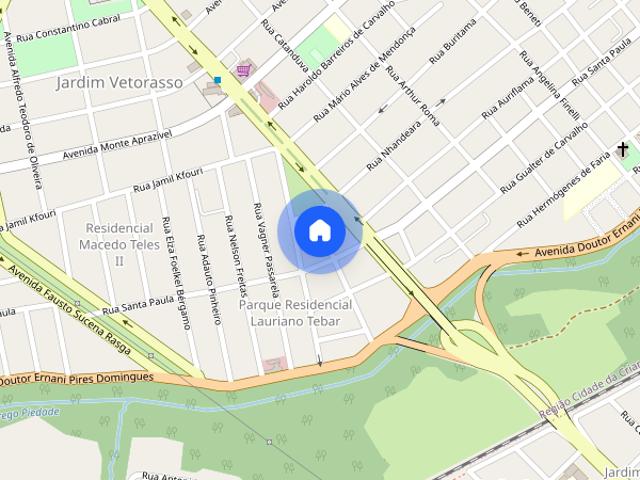 Apartamento com 2 dormitórios localizado Jardim Residencial Vetorasso