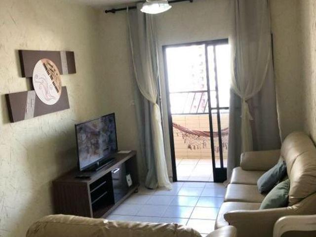 Apartamento com 2 dormitórios mobiliado à venda, 78 m² por R$ 450.000 Tupi Praia Grande/SP