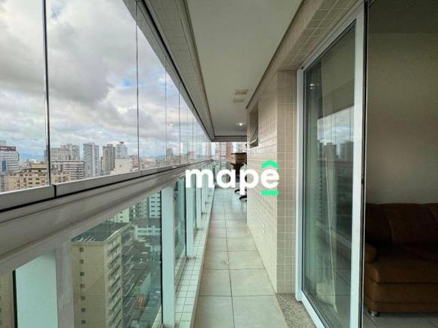 Apartamento com 2 Dormitórios no Gonzaga com Vista Livre e Lazer Completo
