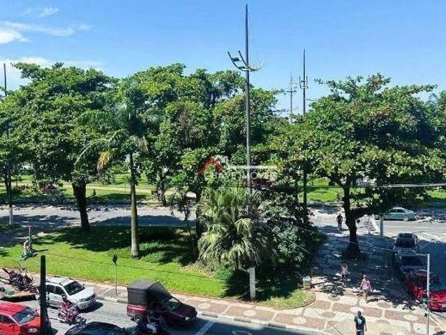 Apartamento com 2 dormitórios para alugar, 126 m² por R$ 6.000,02/mês Embaré Santos/SP