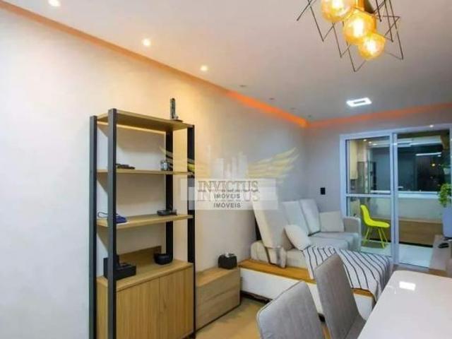 Apartamento com 2 Dormitórios Porteira Fechada à Venda, 50m² Vila Scarpelli, Santo André/SP