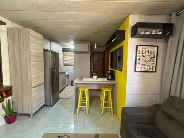 Apartamento com 2 dormitórios, salas estar e jantar integradas, coz