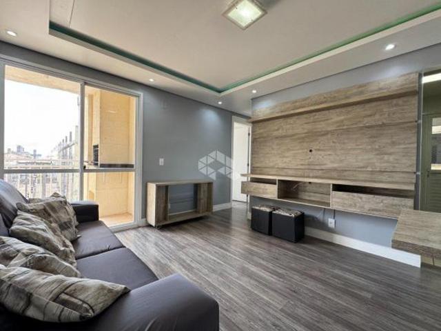 Apartamento com 2 dormitórios, Semi mobiliado, sacada e churrasqueira, no Igara em Canoas. Aceita Fi