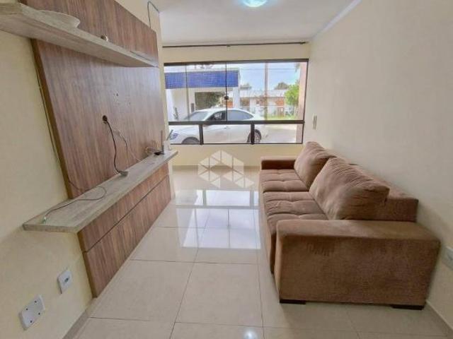 Apartamento com 2 dormitórios sendo 1 suíte mobiliado com vaga de garagem no Ara