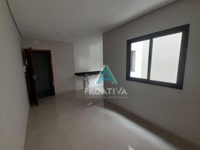 Apartamento com 2 dormitórios, sendo 1 suíte à venda, 46 m² Campestre Santo André/SP