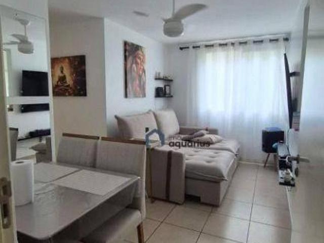 Apartamento com 2 dormitórios, sendo 1 suíte à venda, 47 m² por R$ 265.000 Parque Residencial Flam